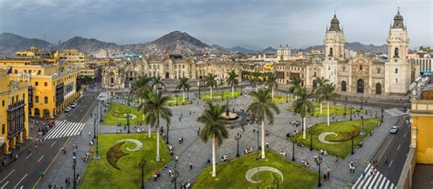 Miraflores District In Lima