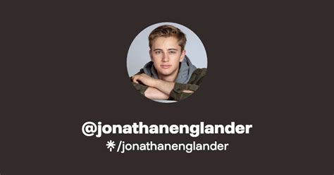 Jonathanenglander Listen On Youtube Apple Music Linktree