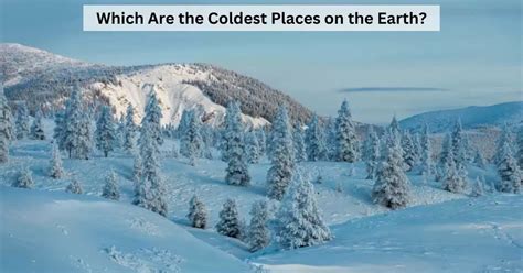 Nine Of The Top 10 Coldest Places On Earth Right Now Are In Canada Tgrfz