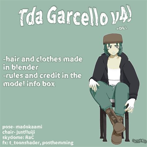 [mmd Fnf Dl] Tda Garcello V4 By Adrekiyo On Deviantart