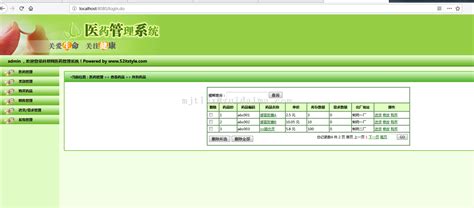 java web开发医药后台管理系统mysql版本源代码下载，支持中英文 代码 最代码