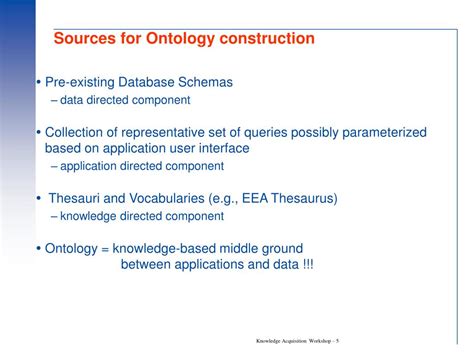 Ppt Design And Creation Of Ontologies For Environmental Information Retrieval Powerpoint
