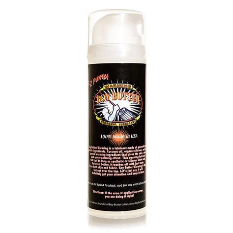 Boy Butter Water Based Warming Lubricant 5 Oz