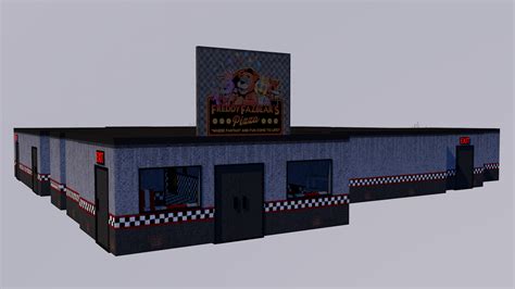 Fnaf Map Wip Pizzeria Outside C4d By Anim4d On Deviantart