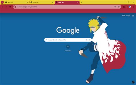 Naruto Minimalist Theme Chrome Extensionandtheme
