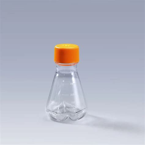 Baffled Erlenmeyer Flasks 125 250 500 1000ml Plastic Baffled Cell
