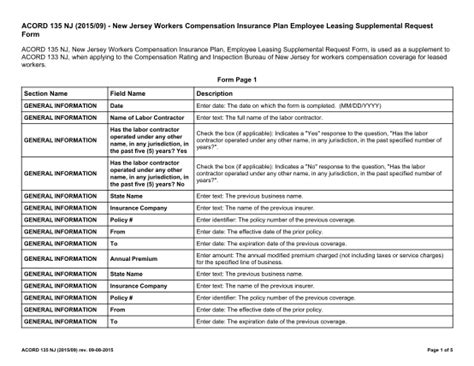 13 Acord 133 Free To Edit Download And Print Cocodoc