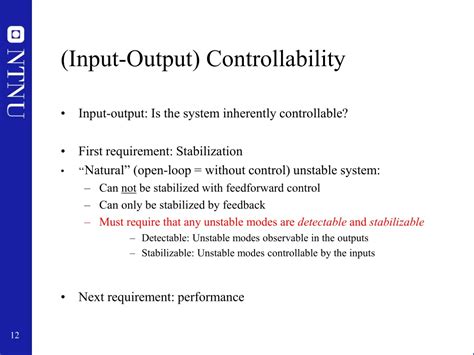 Ppt Controllability Of Feedback Systems Powerpoint Presentation Free Download Id9397939