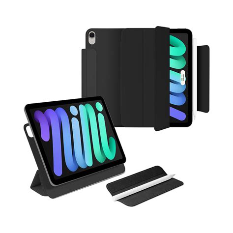 탱글우드 착 마그네틱 3단 분리형 아이패드 커버 미니 7세대 블랙 Tanglewood Kream