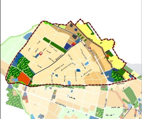 طرح شهرسازی و تحلیل و بررسی اراضی حوزه شمال غرب مشهد نوین شهر