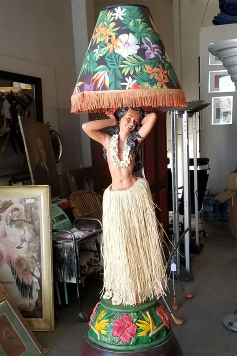 Hula Girl Lamp Girls Lamp Hula Girl Hawaiian Dancers