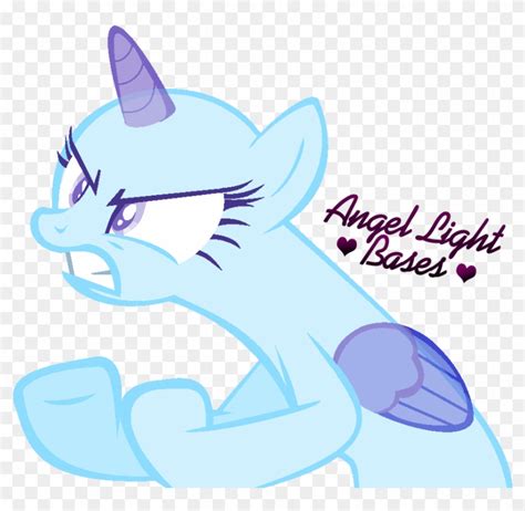 Mlp Angry Unicorn Base