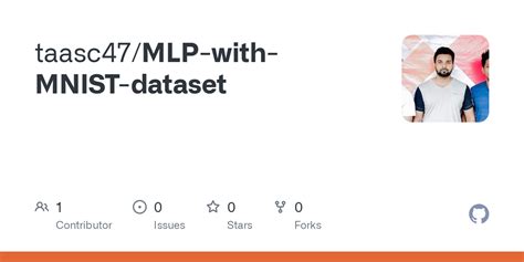 Github Taasc Mlp With Mnist Dataset
