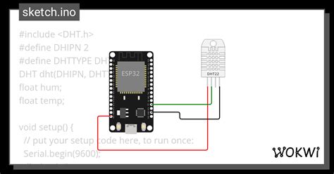 Dth11 Wokwi Esp32 Stm32 Arduino Simulator