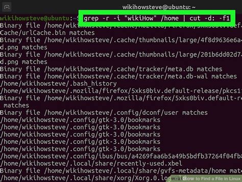 3 Ways To Find A File In Linux Wikihow