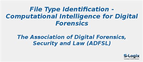 File Type Identification Computational Intelligence S Logix