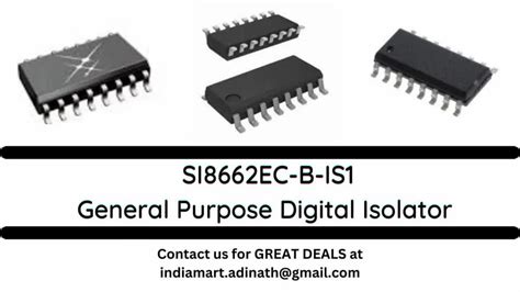 Digital Isolator Ic Si8662ec B Is1 General Purpose Digital Isolator