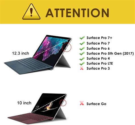 Moko Case Fit Microsoft Surface Pro 7 Plus Pro7 Pro 6 Pro 5 Pro 2017 P Mokodirect