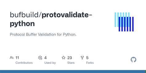 Github Bufbuild Protovalidate Python Protocol Buffer Validation For Python