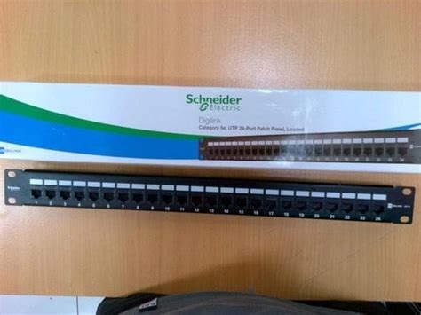 Schneider Digilink Dcepp24uky1u Cat 5e Patch Panel 24 Port Loaded 1u Selangor Malaysia Kuala