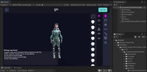 Rpm Unity Sdk Avatar Creator Documentation Quickstart Md At Main