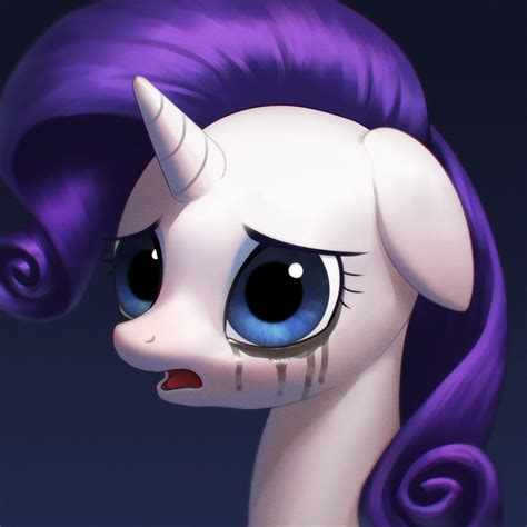 Rarity Crying By Agavoides On Deviantart