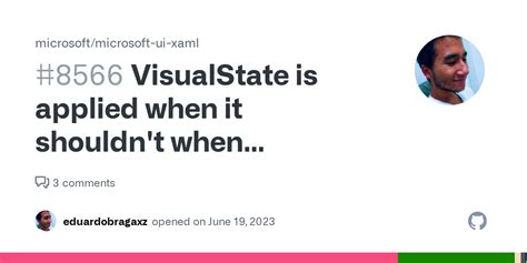 Visualstate Is Applied When It Shouldnt When Navigating Pages · Issue