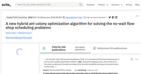 A New Hybrid Ant Colony Optimization Algorithm For Solving The No Wait Flow Shop Scheduling Problems