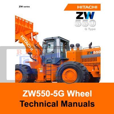 Hitachi Zw550 5g Wheel Loader Technical Manuals