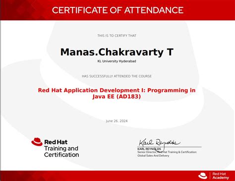 T Manas Chakravarty On Linkedin Redhat Java Enterprisedevelopment Techjourney
