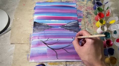 Правополушарное рисование ППР Рисование для детей Уроки рисования Ночь 🌓 Youtube