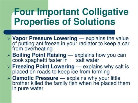 Ppt Colligative Properties Powerpoint Presentation Free Download Id1093267