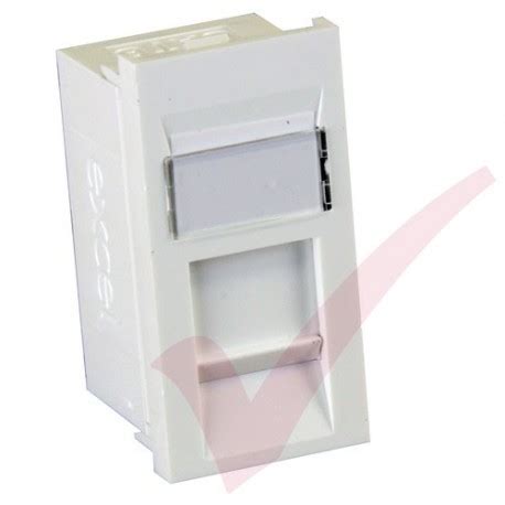 Excel Cat UTP Module White Structured Cabling