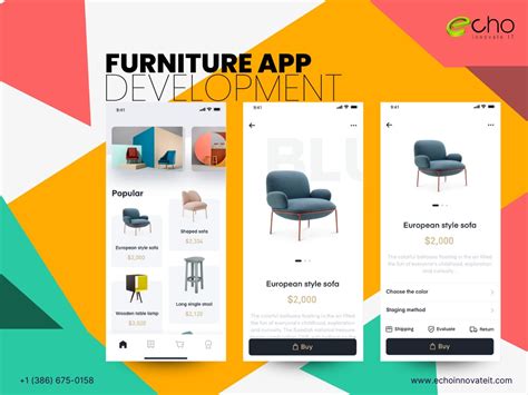 Furniture Mobile App Development By Echoinnovate It Mobile App