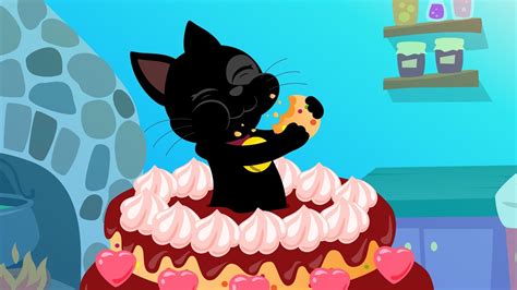 Татти и Мисифу се учат да готвят с приятелите си 😍 Анимационни истории Youtube