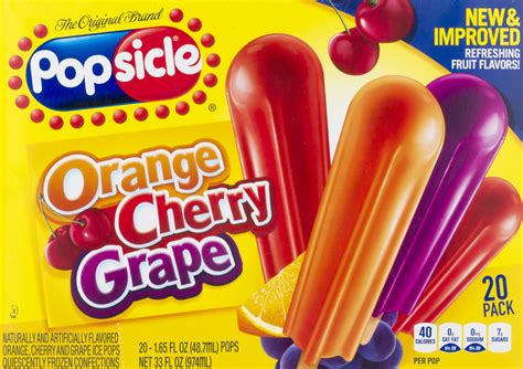 Popsicle Variety Pack 20 Ct Popsicle 77567121301 Customers Reviews Listex Online