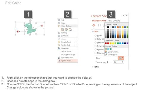 Map With Male Female Population Comparison Powerpoint Slides