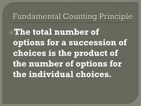 PPT Fundamental Counting Principle PowerPoint Presentation ID 2499067