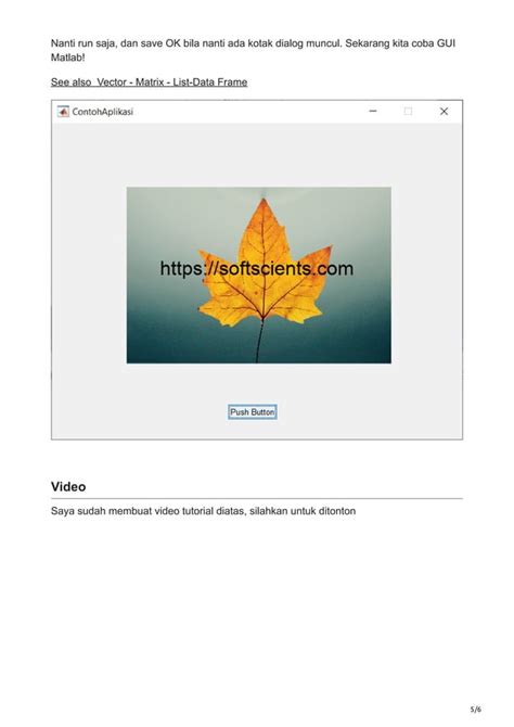 Cara Membuat Aplikasi Gui Di Matlab Pdf