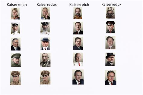Im Kinda Bored So Here Kaiserreich Potrait Vs Kaiserredux Potrait R