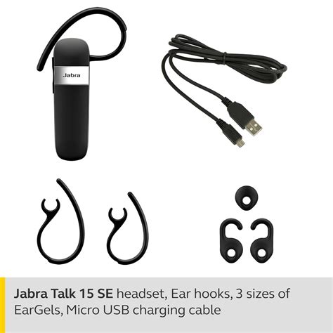 Jabra Talk SE Wireless Mono Bluetooth Headset Stream GPS Music Media MSL Digital Online