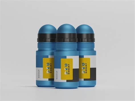 Premium Psd Deodorant Mockup
