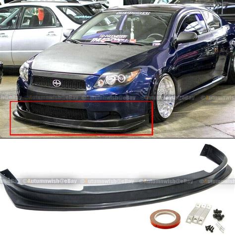 Scion Tc 05 10 Urethane Jdm Style Pu Front Bumper Lip Spoiler Body Kit