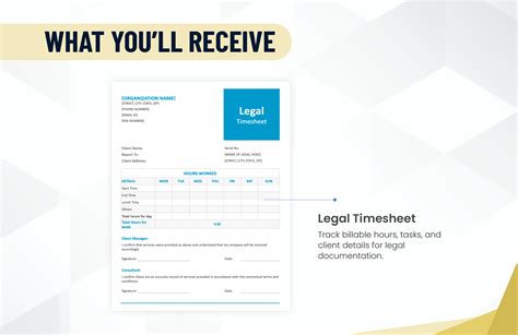 Sample Legal And Lawyer Timesheet Template In Excel Apple Numbers Pages Word Google Docs