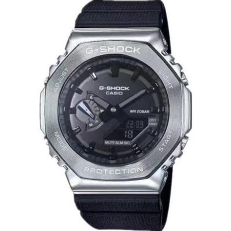 Japanese G Brand Gm 2100b 1b Tmj Serial Stainless Steel Bezel G Shoc K Mens Large Dial Sports