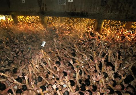 Japans Naked Festival Injuries Reported In Scramble For Sacred