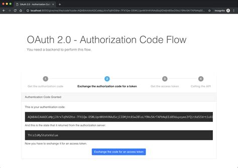 Ejemplo De Authorization Code Flow De OAuth 2 0 Return GiS