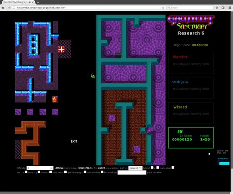 The Left Edge Of The Map Image Gauntlet Sanctuary Mod For Dungeon