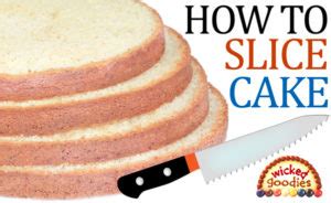 How To Slice Cake Layers