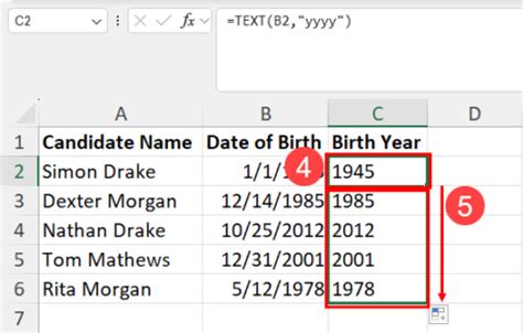 Ways To Extract Year From Date In Microsoft Excel How To Excel